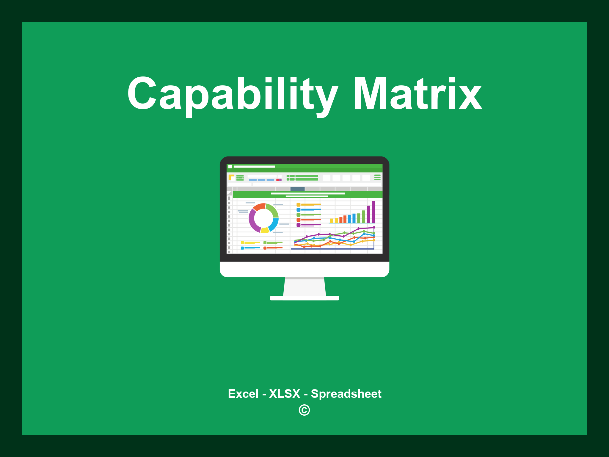 Capability Matrix Template Excel